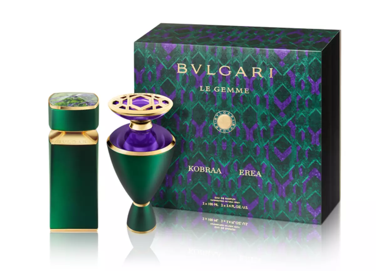 Bvlgari வெளியிடப்பட்டது ஜோடி aromas Le Gemme Kobraa & Le Gemme Erea 11641_1