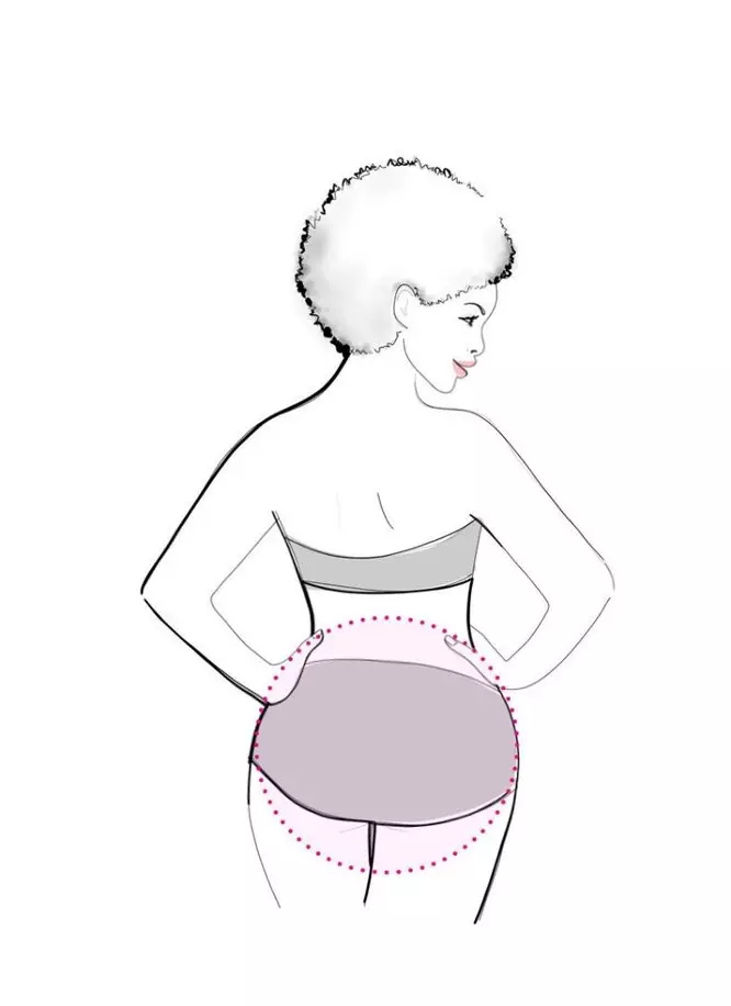 How to make buttocks with elastic: the best exercises for different species of figures 116_2