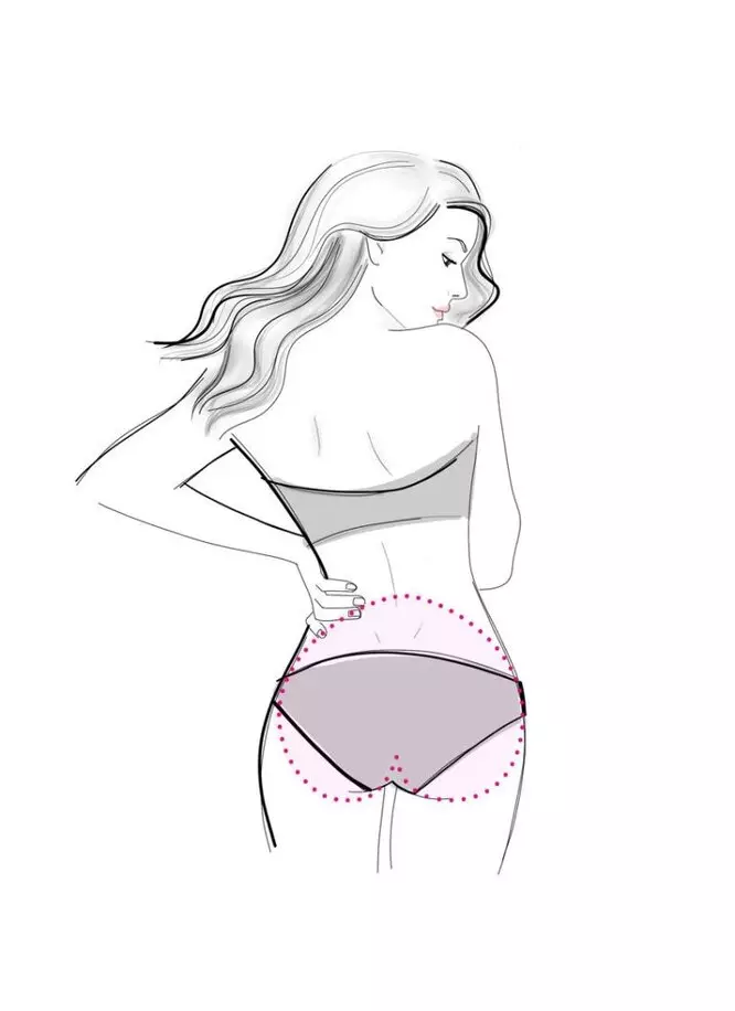 How to make buttocks with elastic: the best exercises for different species of figures 116_3