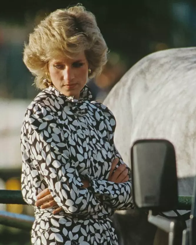 Blouse fan 'e jierren '80: it erfgoed fan prinsesse Diana yn ús kasten 1266_2