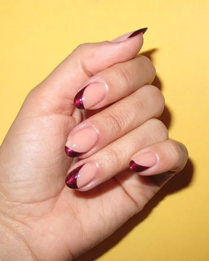 Dream Manicure: 20 A klasszikus franch változata, aki biztosan meglepődik 12796_5