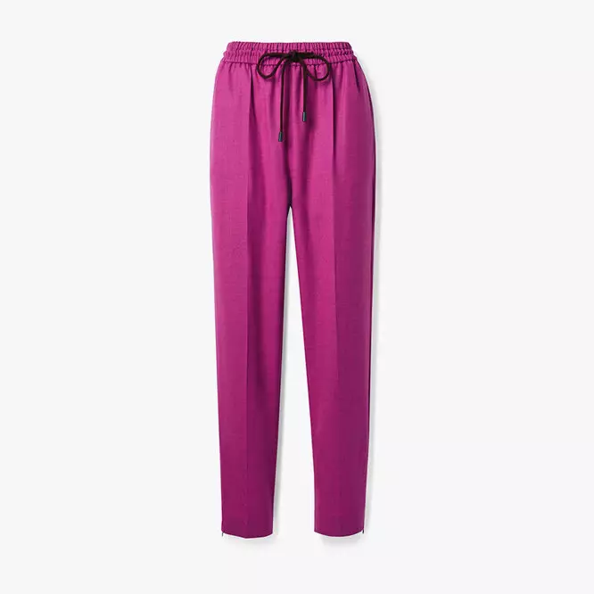 Fuchsia Musim Panas: Ngenalke jambon sing cerah ing lemari klambi kasual 1300_6