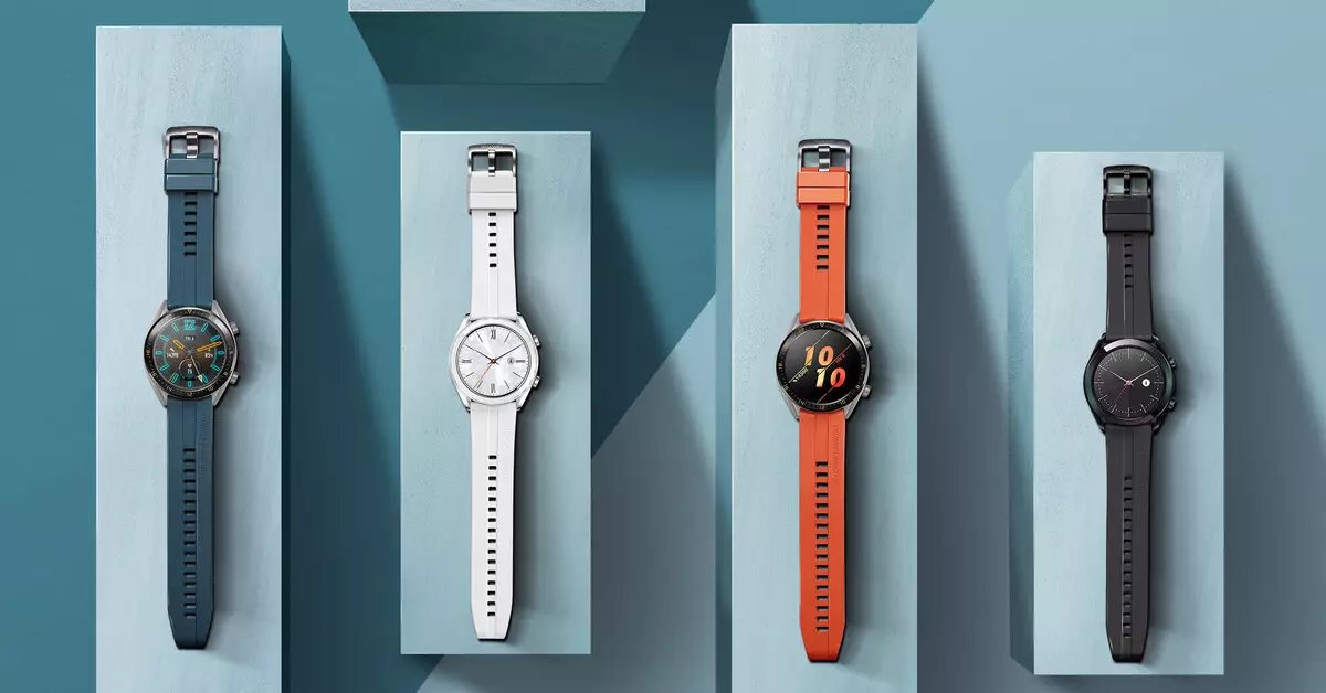 Chytré hodinky, které pracují 2 týdny bez nabíjení - nová realita z Huawei