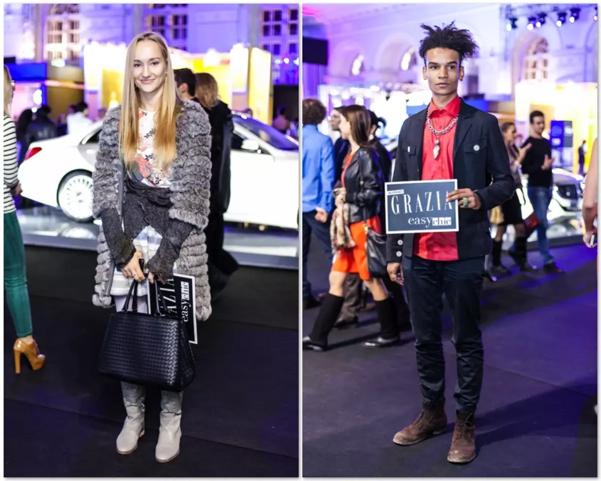 Grazia Streetstyl op Mercedes-Benz Fashion Week Rusland 2013