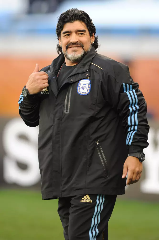 Mora oa Diego Maradona o ile a qala ho hlokomela, ho ithuta ka lefu la ntate oa hae 14784_1
