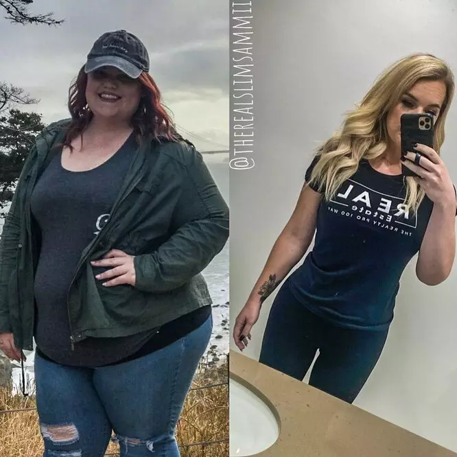 It became easier to live: American lost 92 kg after betrayal boyfriend 15199_1