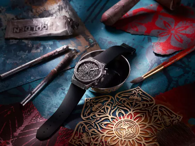 Guarda come arte: Hublot insieme all'artista Shepard Fairy ha rilasciato una novità limitata 24325_2