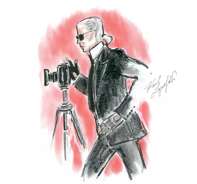 Persoanlike fototentoanstelling Karl Lagerfeld yn Kuba