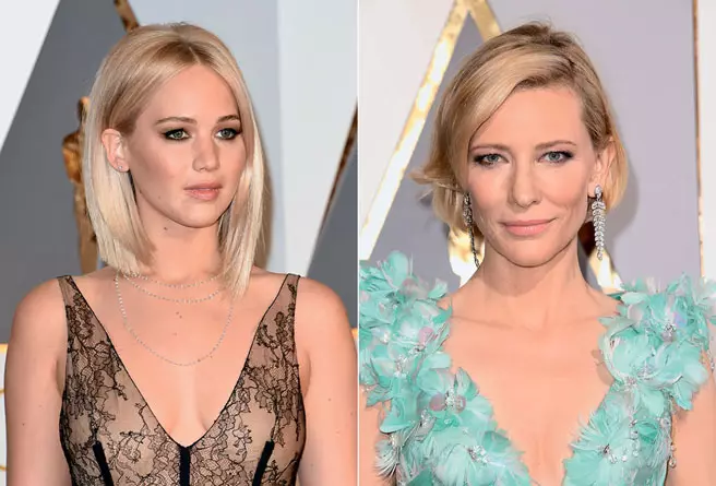 Jennifer Lawrence ndi Kate Blanchett