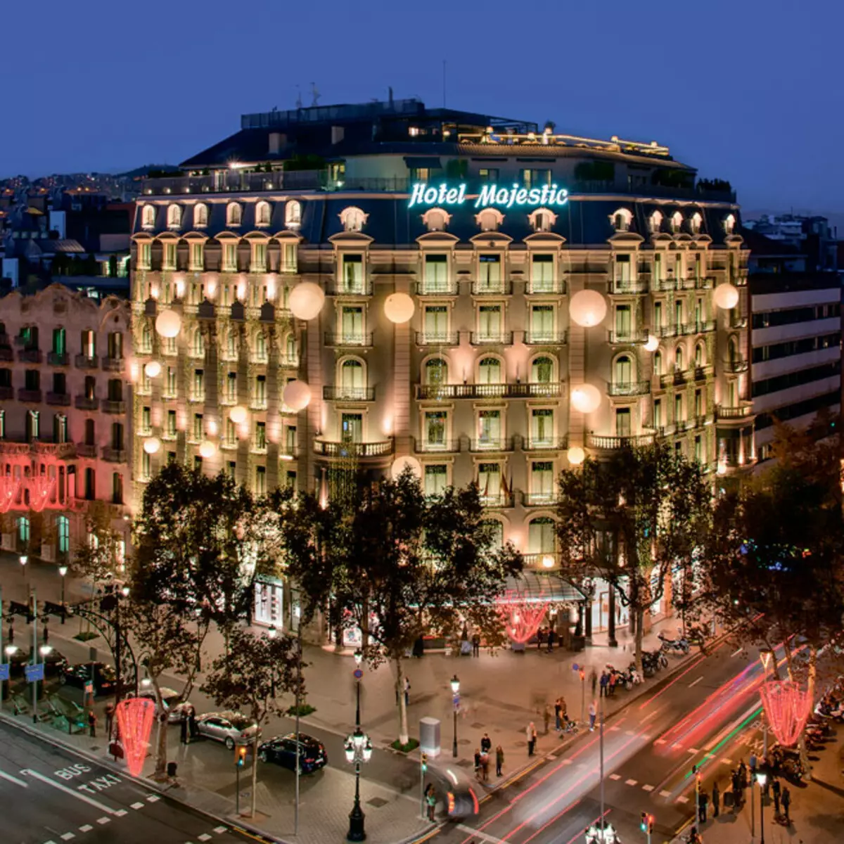 Hotel Majestic Barcelona.