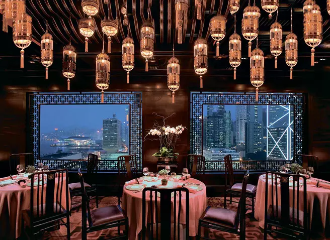 Restoran Mandarin orijentalni Hong Kong