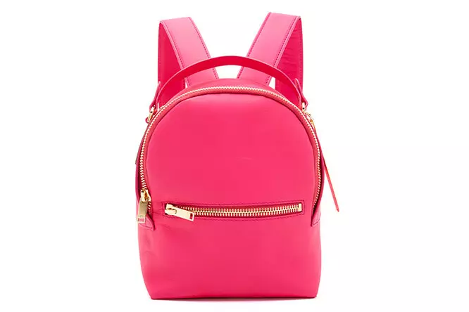 Image of the day: Jiji Hadid with Red Backpack Furla 32739_3