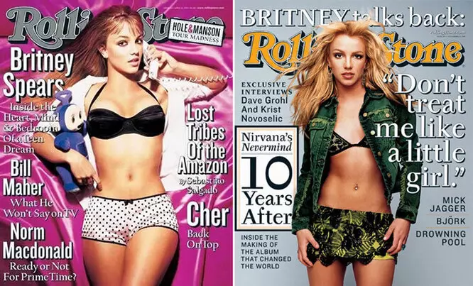 Evolisiona Britney Spears: avy amin'ny mpianatry ny mpifankatia mankany Femme Fatale 34491_4