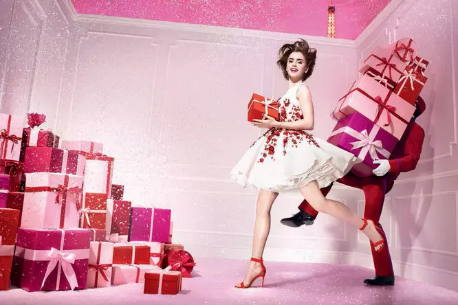 Akụkọ na pink Colors: Nchịkọta Christmas Lancôme 34553_1