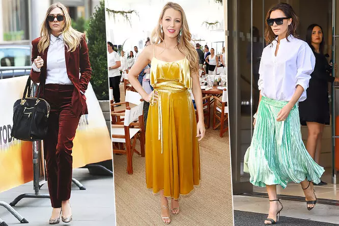 Paano Magsuot ng Velvet: Fashion Secrets Blake Lively and Other Stars 35384_1