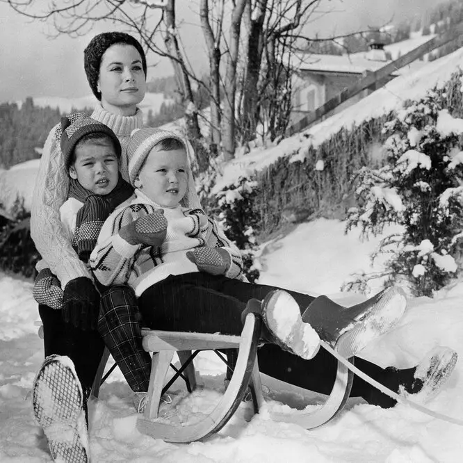 Sterne auf Eis: Die modischsten Winter-Retro-Bilder. Von Audrey Hepburn zu Brooke Shields 35421_11