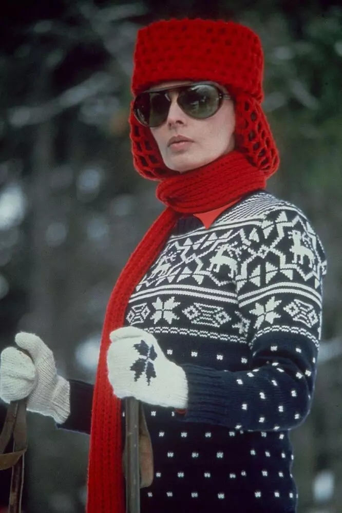 Sterne auf Eis: Die modischsten Winter-Retro-Bilder. Von Audrey Hepburn zu Brooke Shields 35421_13