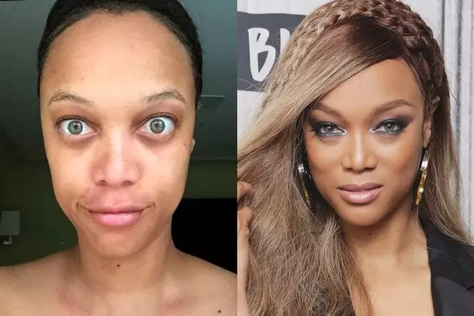 "Naked" True: how the Hollywood stars look without makeup