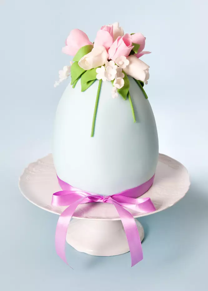 Paskalya'yla tanışıyoruz: Yazarın Şekerlemesi Fransız Kek'ten Renkli Faberge Kek 37352_3