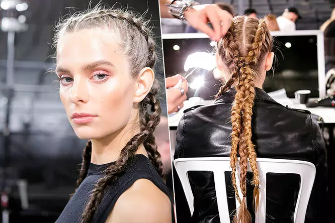 Dolaşıq hekayə: hər gün üçün braids ilə 18 saç düzümü fikirləri 38095_5