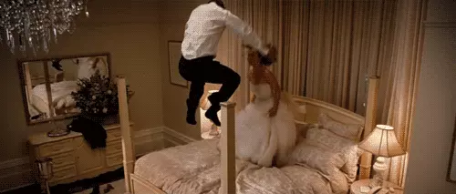 13 soalan dan masalah yang bimbang setiap pengantin perempuan. Di gifs. 38182_15