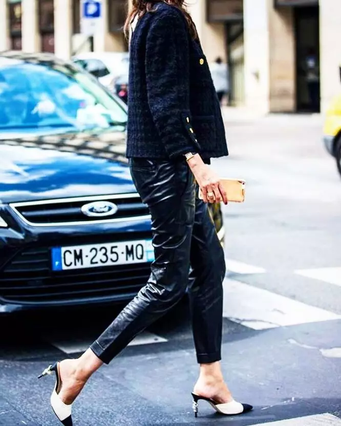 Dalam gaya Chanel: 8 gambar instagram keren dengan sepatu di Chanel Spirit 38786_4