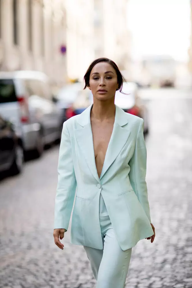Berts, jakker og farve Triumf: Streetail på High Fashion Week i Paris 39796_11