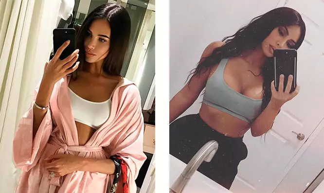 Natalia Rudova dhe Haley Bieber, Anastasia Ryetova dhe Kim Kardashian dhe binjakët e tjerë rusë të yjeve të huaj 4011_3