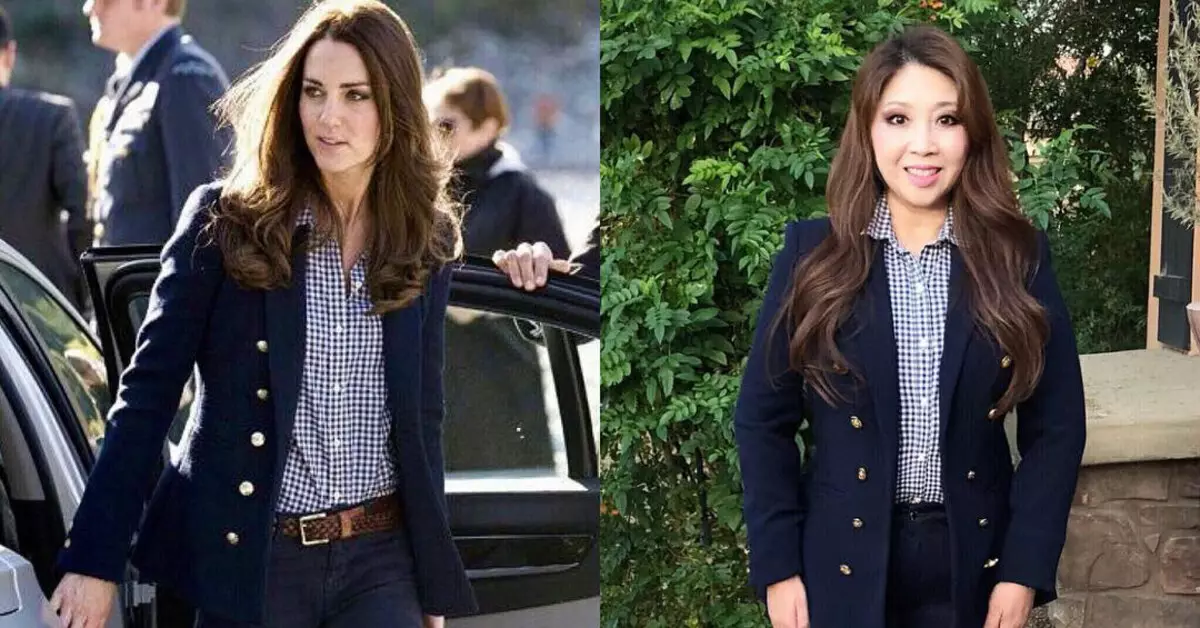 Instagram-blogger repeats in detail all images of Kate Middleton - but every time it allows small misses