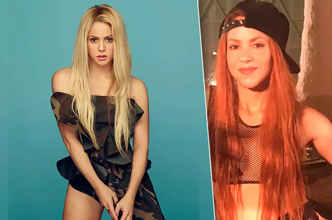 Shakira, ლედი გაგა და სხვა blondes ვინც შეიცვალა ნათელი თმის თმა 40458_1