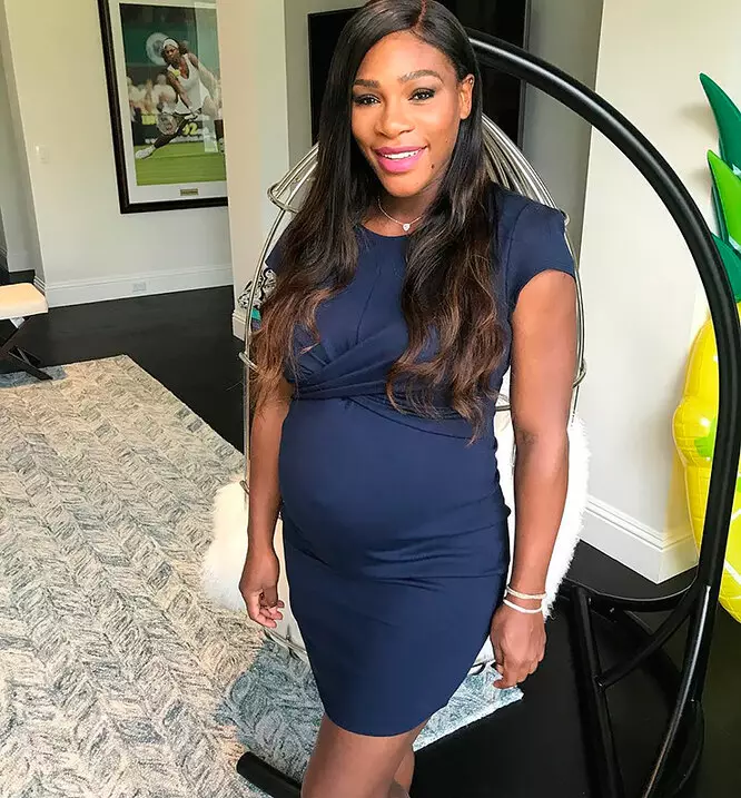 Force douce: Comment changer le style de Serena Williams enceinte 40573_5