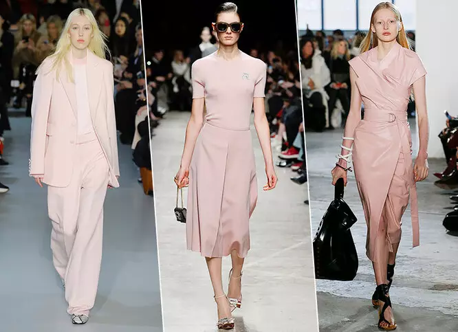 Gentle blush: Pink Nude - the main trend of the coming autumn 40713_1