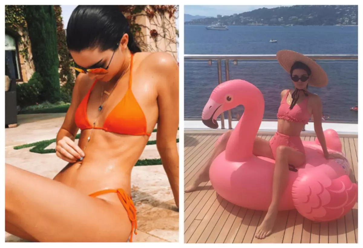 დროა ზღვის: მე ხელახლა Trend Images Kendall Jenner in Swimsuits 40825_1