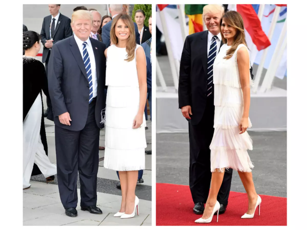 Selecție excelentă: Inspirați cele mai bune imagini de vară ale lui Melania Trump 40887_2