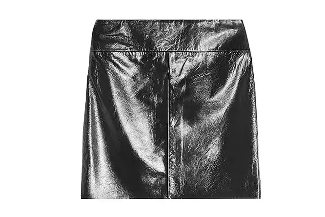 Bunct Black: Leather dresses at skirts - ang pinaka matapang at fashion greetings mula sa 90s 40910_3