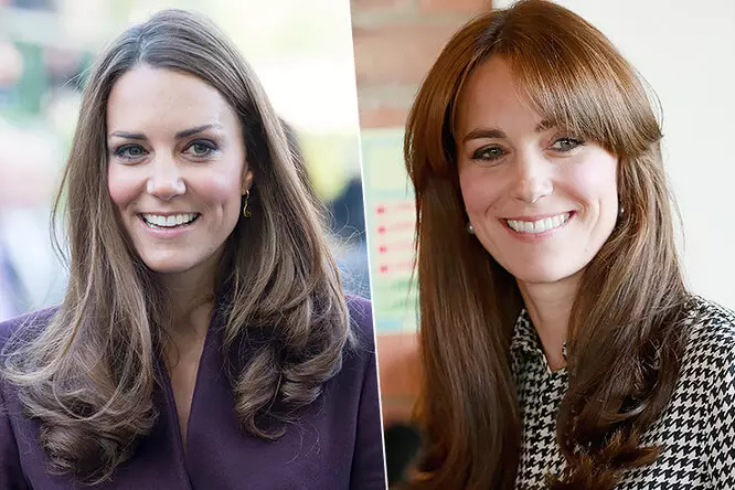 Systrar Hadid, Kate Middleton, Michelle Obama och ytterligare 17 stjärnor som inte har bangs 40932_3