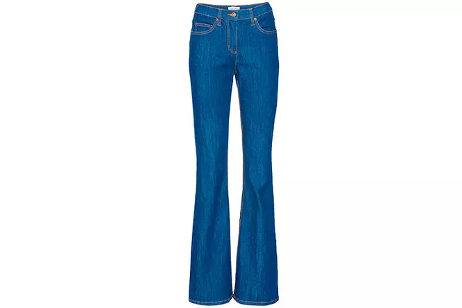 Uitgebreide grenzen: 5 modieuze jeans-klauw, zoals Reese Witherspoon en Victoria Beckham 41831_3