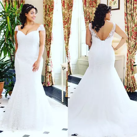 Folsleine wille! 18 Ongelooflijke ideeën foar Brides Plus-grutte fan Instagram 42288_4