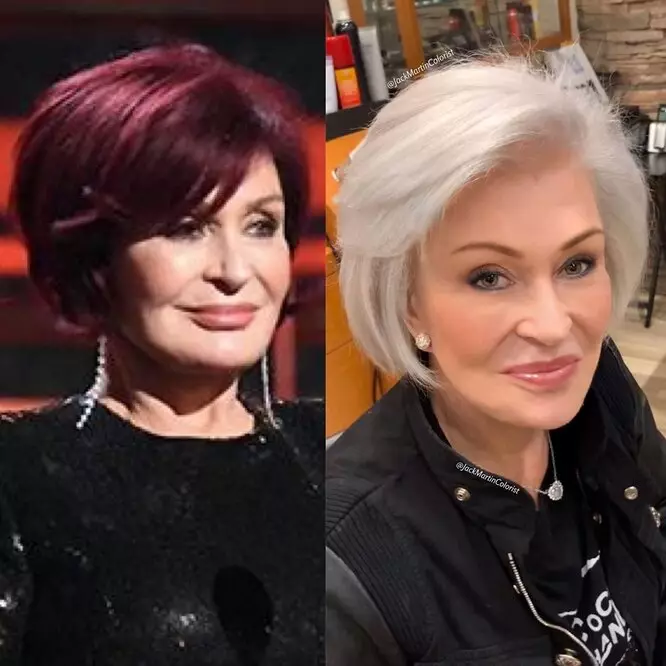 Sharon Osborne Pour la première fois en 18 ans, elle a changé la couleur des cheveux et sa nouvelle image va incroyablement