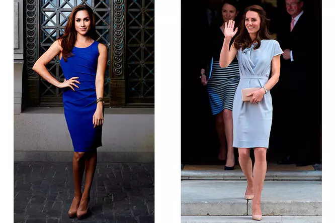 Kate Middleton vs. Megan Marelod: Bapisa setaele sa 
