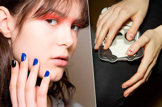 Pero hay un punto: tres acentos que la manicura ordinaria se hará de moda. 42647_2