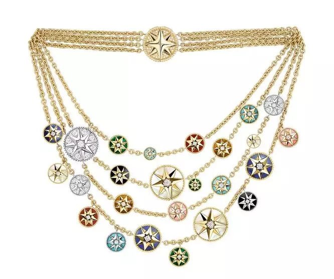 Star Collection Dior: Exclusive New Jewelry Line Rose Des Vents 42891_1