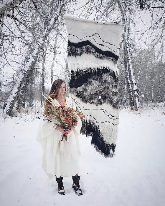 Gyengéd királynő: 18 lenyűgöző ötletek a téli esküvőre Instagram-tól 43873_6