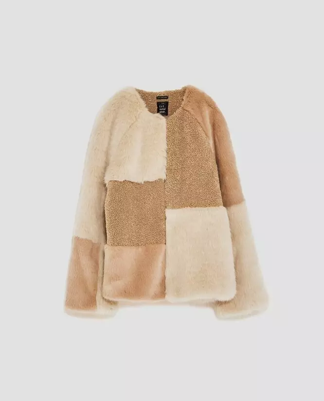 We buy an eco-fur coat for 7 thousand rubles, like a star stylist Olivia Palermo 44013_2