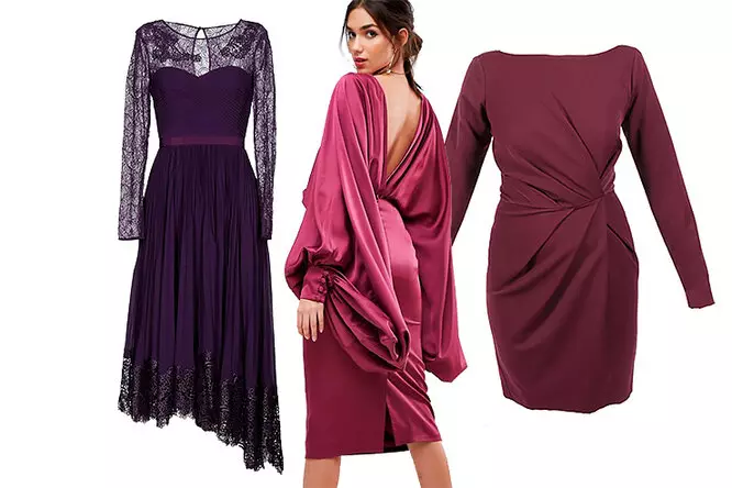 Winter ultraviolet: 9 dresses of the main color of 2018 to 13,000 rubles 44209_5