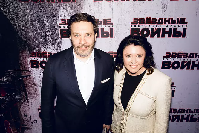 Sergey Minaev na moskovskoj premijeri filma 