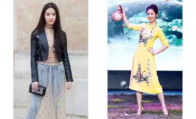 New Mulan: how the Chinese actress Liu Ifea dress up 44835_4