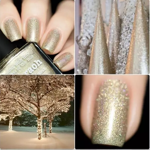 Manicure for winter: 20 ideas that you will easily realize 45157_1