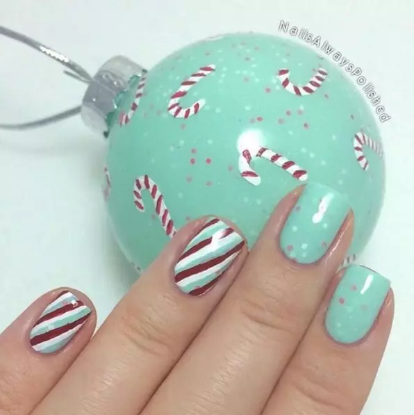 Manicure for winter: 20 ideas that you will easily realize 45157_10