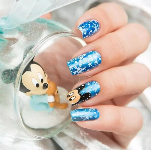 Manicure for winter: 20 ideas that you will easily realize 45157_12